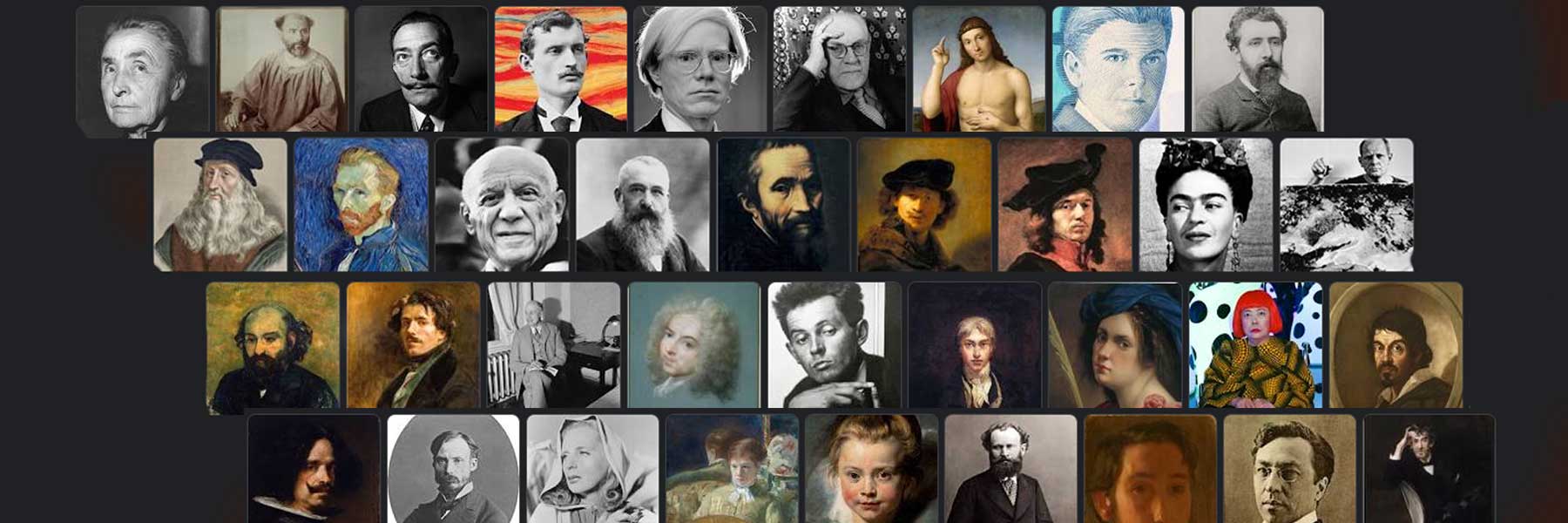 The 20 most famous painters in art history – ARTLIA