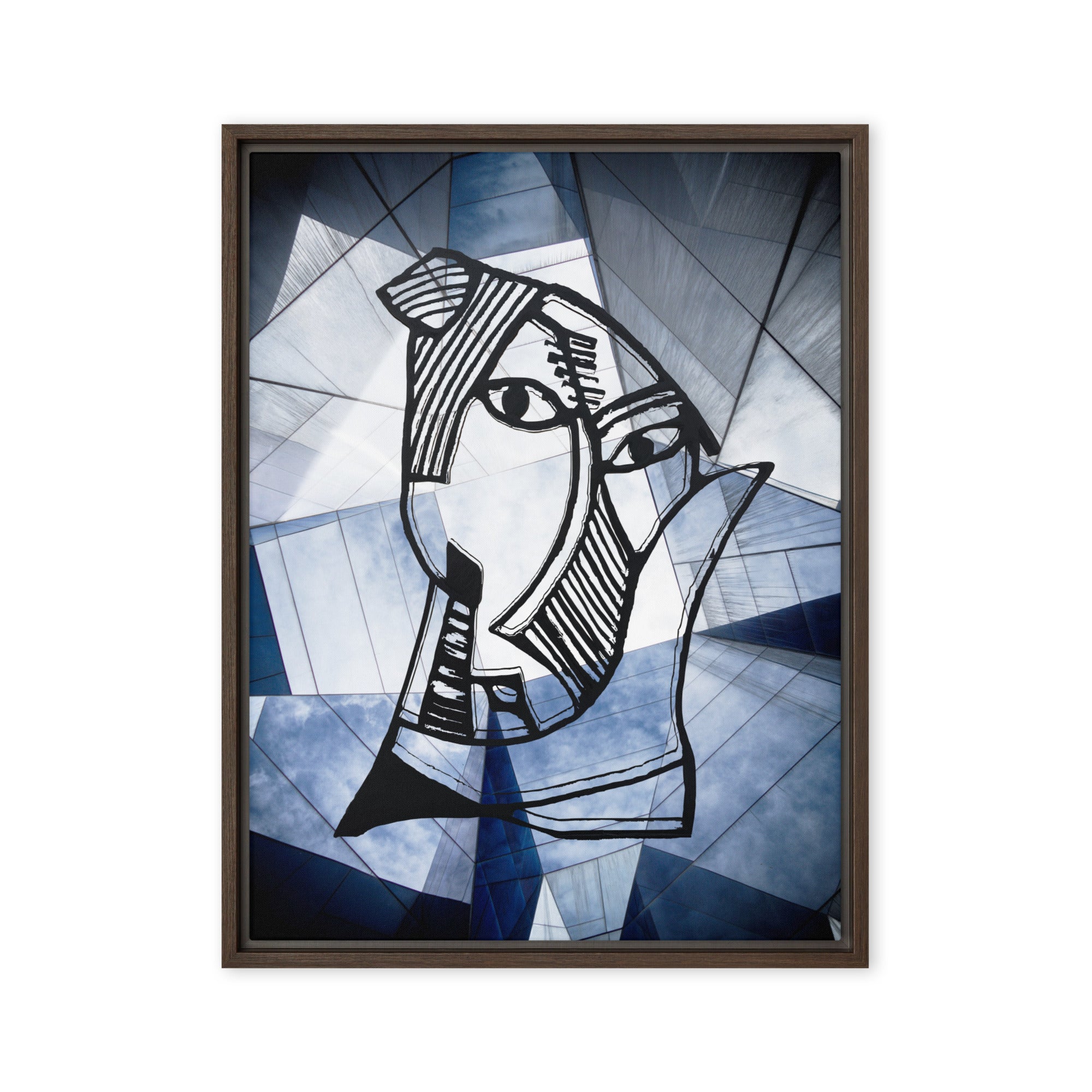 Leinwand - Pablo Picasso, Les Demoiselles d’Avignon, Geometry – ARTLIA