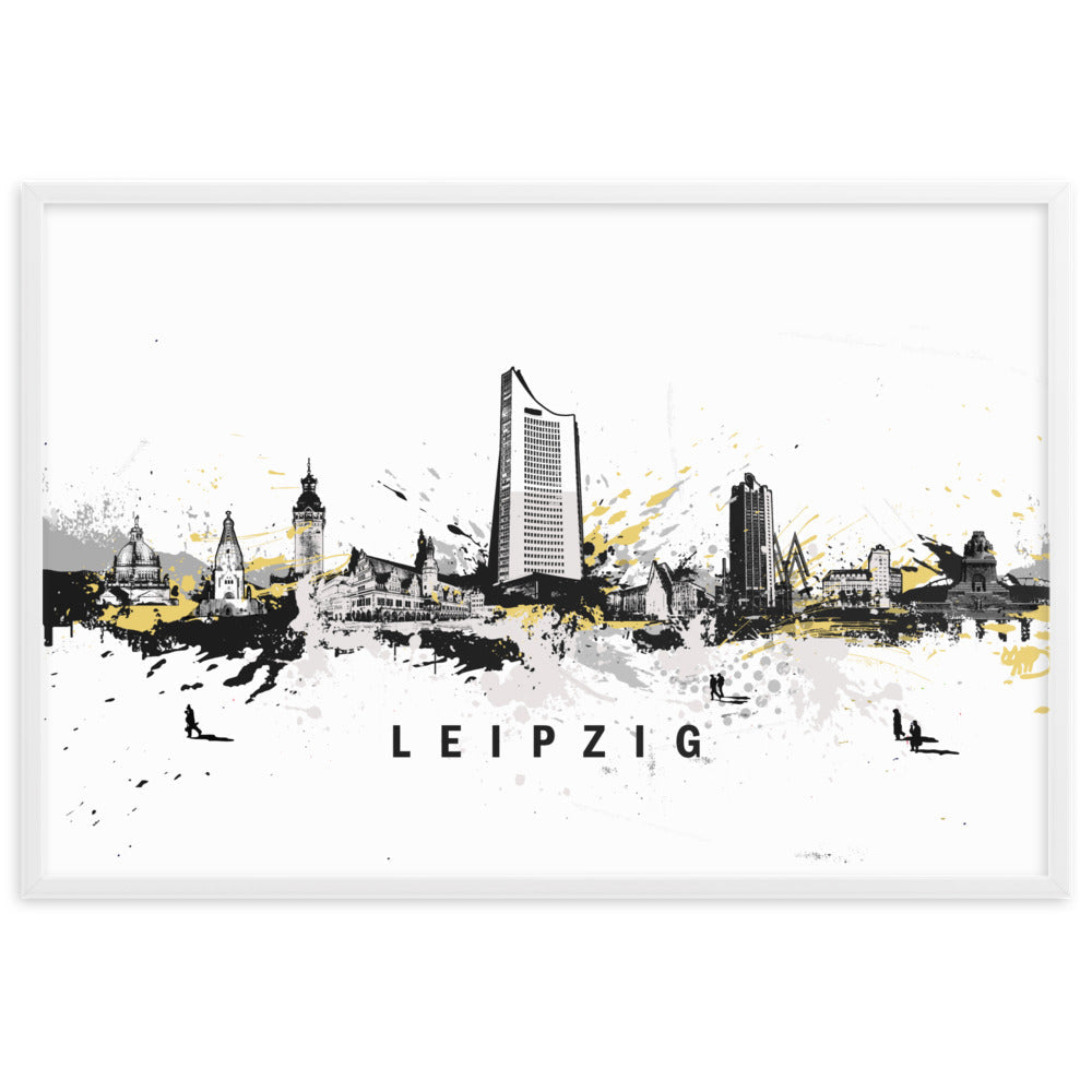 Skyline Leipzig | Order high-quality posters online | ARTLIA