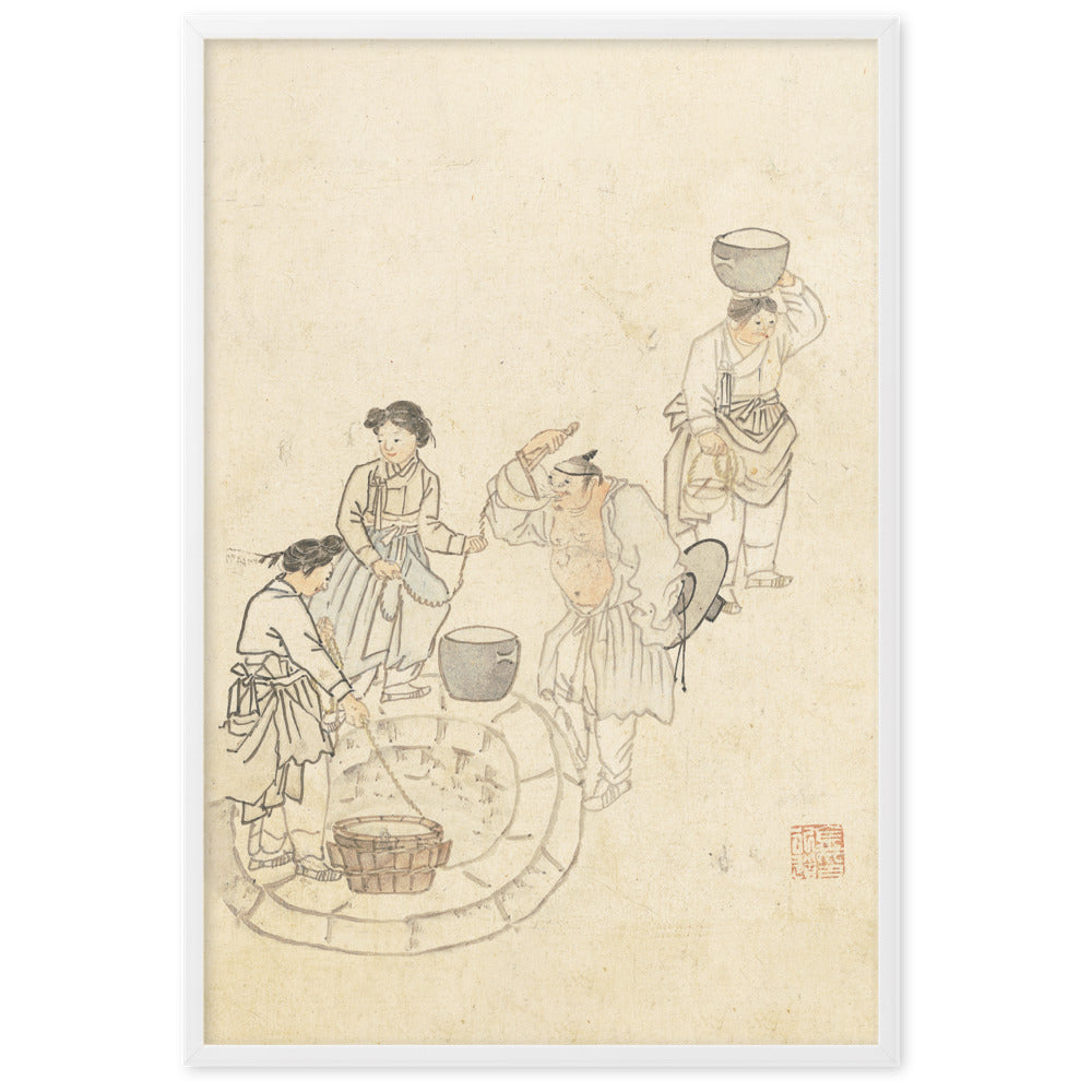 at the Source, Umulga, Kim Hong-do - Poster – ARTLIA